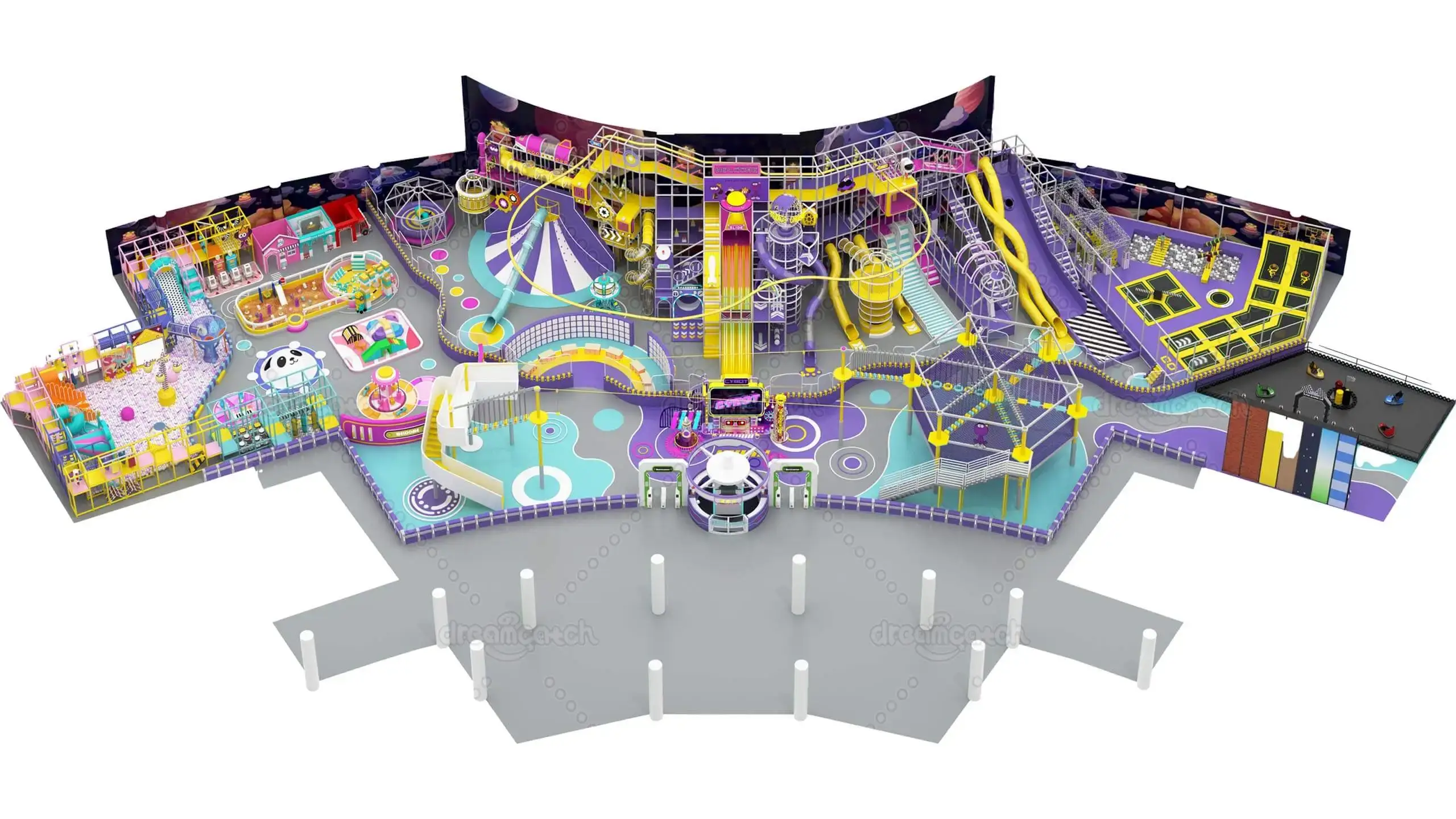 Multi-Level Indoor Play Structures - Bespoke Soft Play Solutions For ...