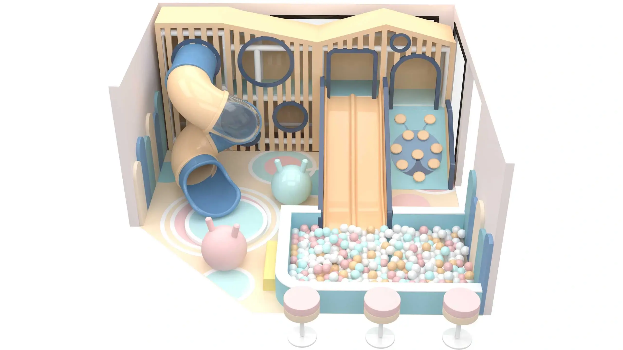 Small Indoor Playground - Specialized Solutions for Compact Play Spaces