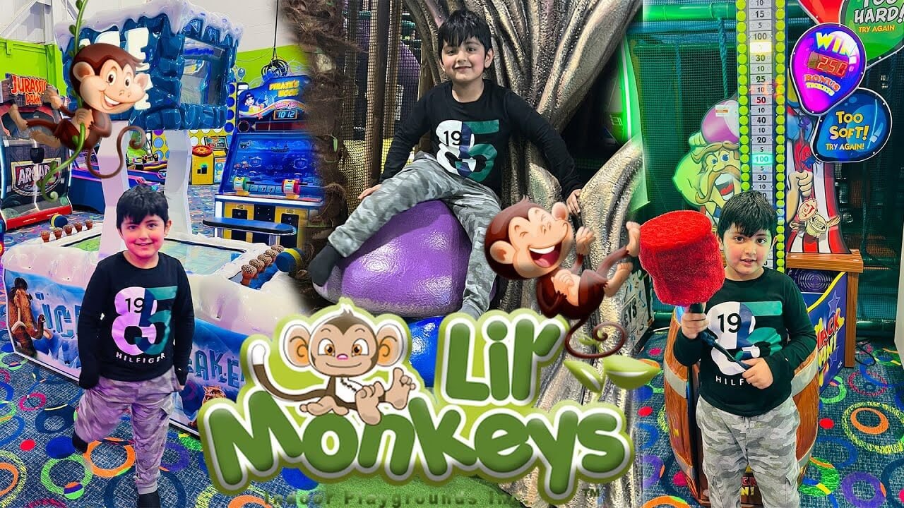 Lil’ Monkeys Indoor Playground is Burlington’s Largest Indoor Family Entertainment Center