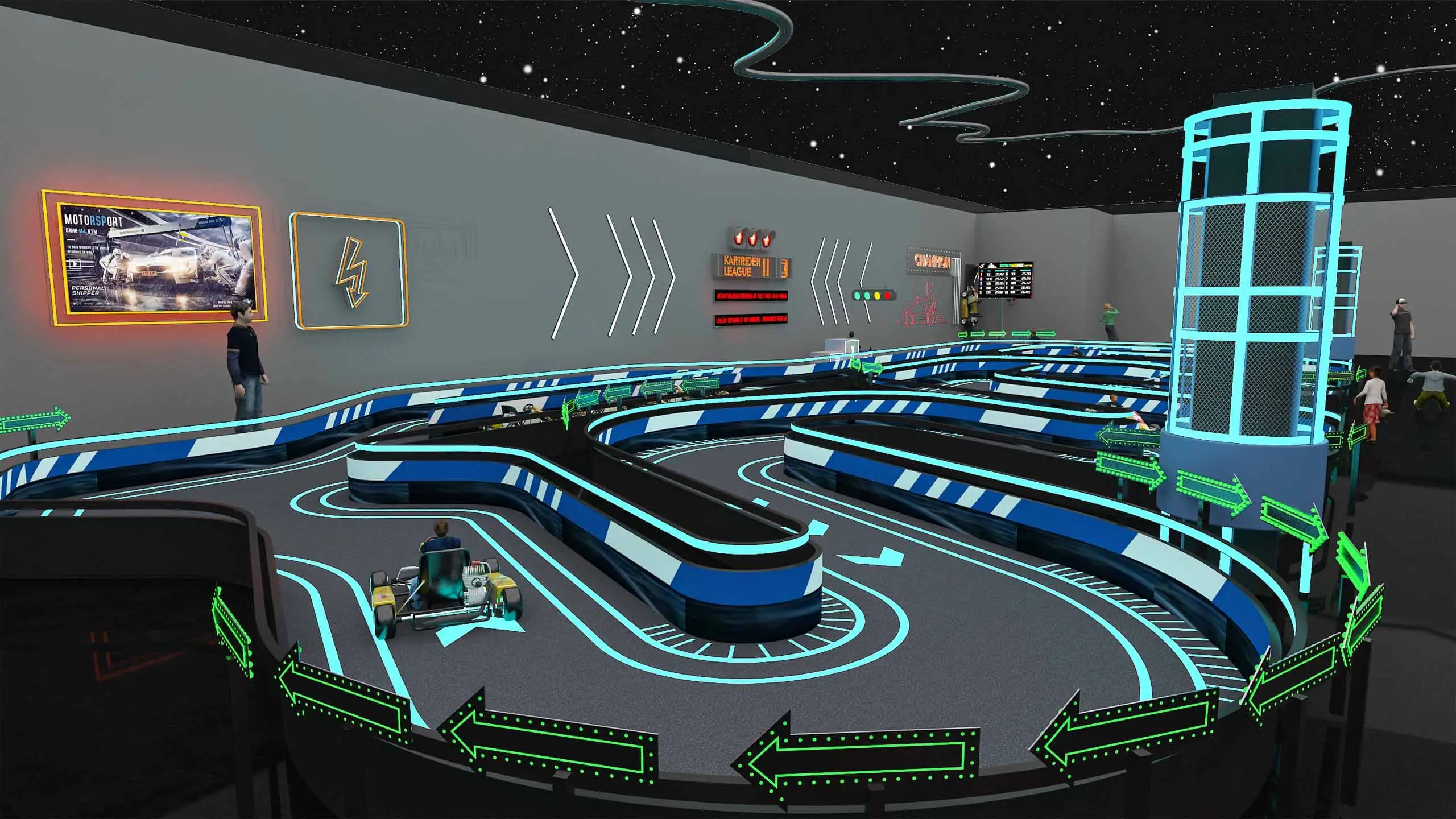 Go Karting Theme Park - Guangdong Dream Catch Recreation Equipment Co ...